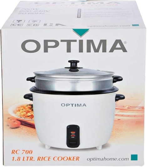 Optima 1.8L Rice Cooker RC700 - Alqalada Electronics