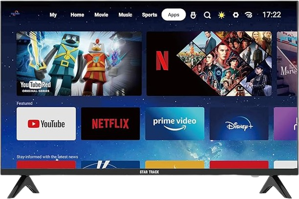 Star 32" LED Smart TV ST32AZ24E - Alqalada Electronics